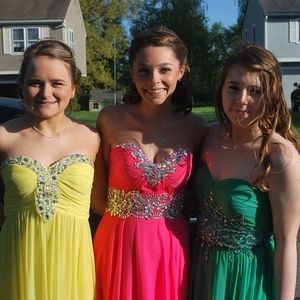 aria bridal | Dresses | Aria Bridal Barbie Pink Prom Dress | Poshmark